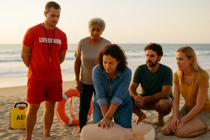 🚑 How to act in a drowning situation: rapid first aid on the water